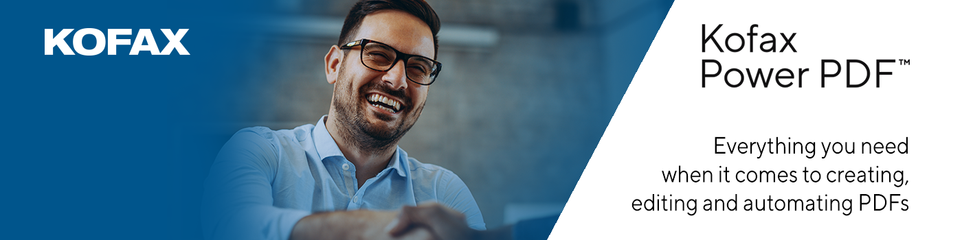 Kofax Power PDF | Ricoh Finland